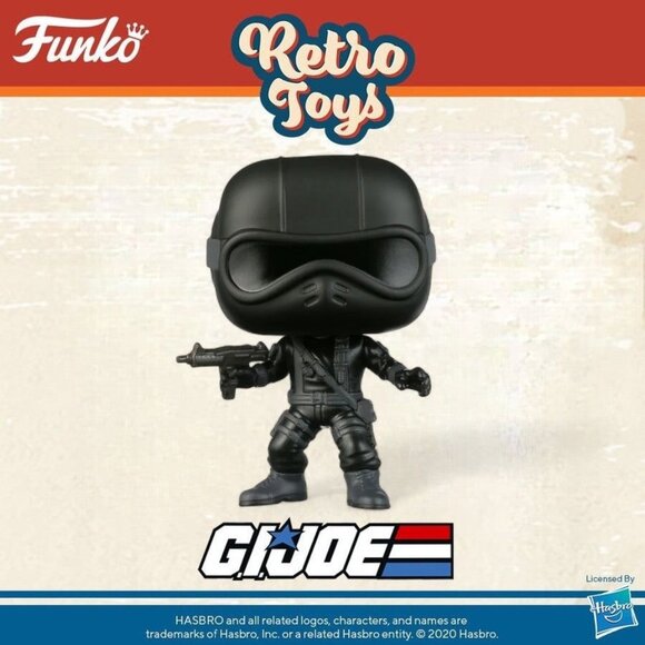 Funko | Toys | Funko Pop Retro Toys Gi Joe Snake Eyes Figure 76 | Poshmark